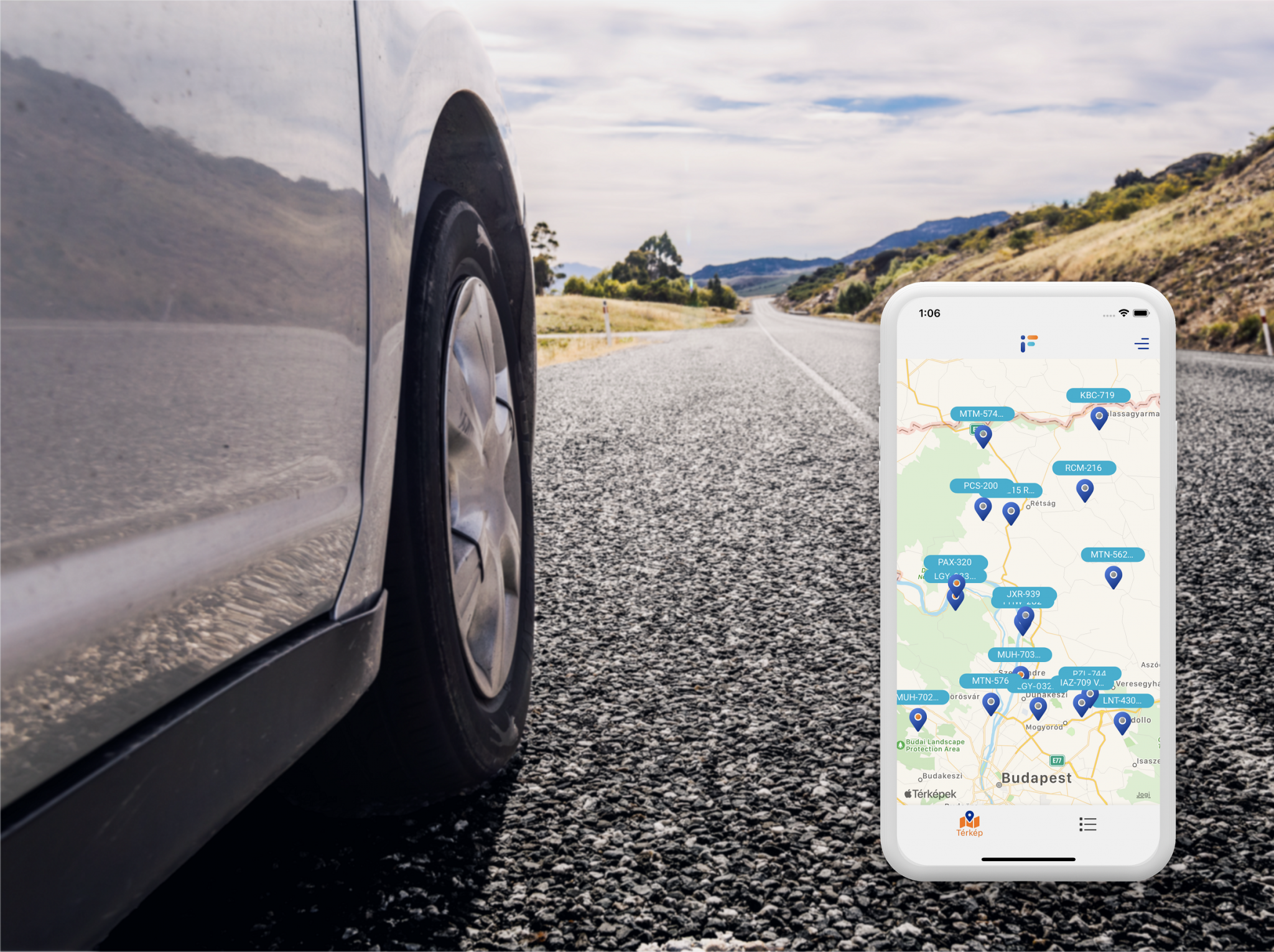 ifleet - i-Cell GPS alapú járműkövetés